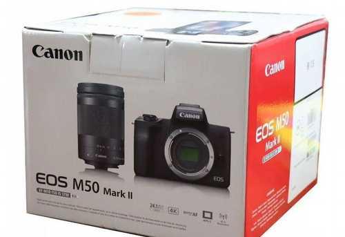 Canon m50 mark ii kit 18-150mm новый