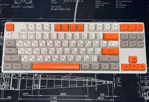 Кастомная клавиатура akko 5087b plus