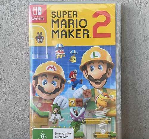 Super Mario Maker 2 картридж для Switch