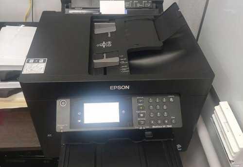 Принтер Мфу Epson WorkForce WF-7840dtwf