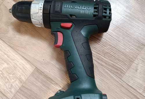 Шуруповерт metabo bs 18 l