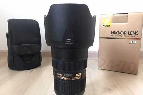 Nikon Afs 24-70mm f2.8G