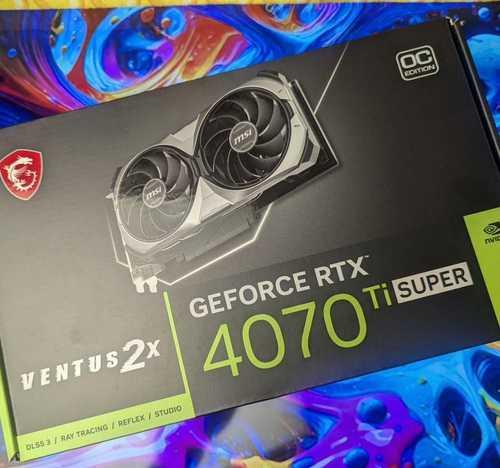 Видеокарта RTX 4070TI Super(новая)