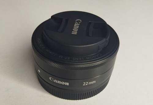 Объектив EF-M Canon 22mm