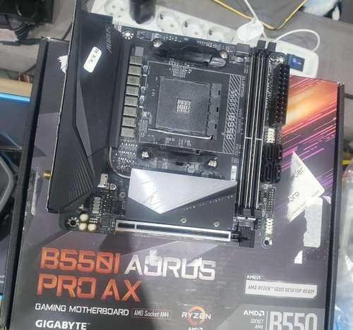 Материнская плата gigabyte B550I aorus PRO AX