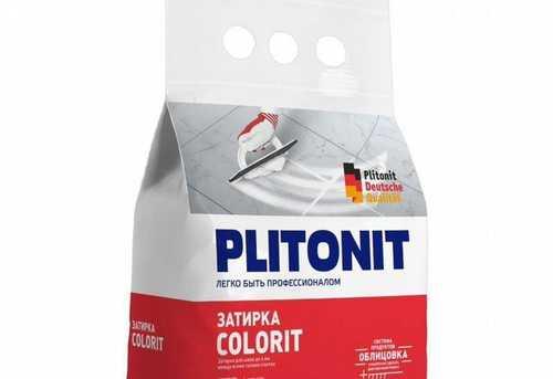 Затирка Плитонит Colorit (темно-серая) - 2кг