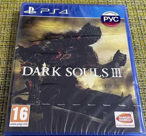 Dark souls 3 ps4 Новый диск