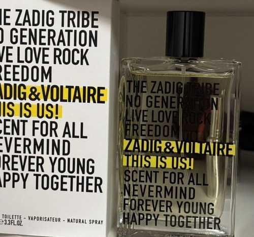 Zadig voltaire this is us оригинал распив