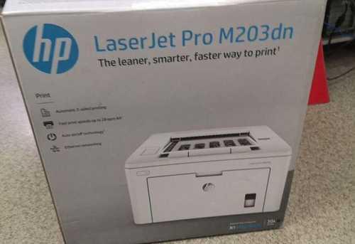 Принтер лазерный hp M 203dn
