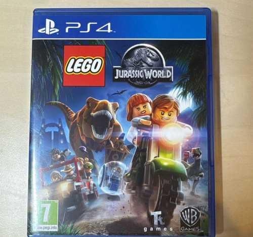 Диск Ps4/5 Игра lego Мир Юрского