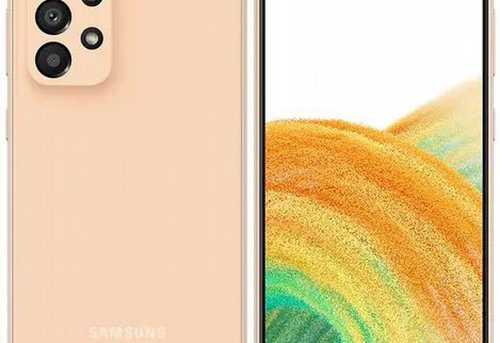 Смартфон Samsung Galaxy A33 5G 128 гб оранжевый