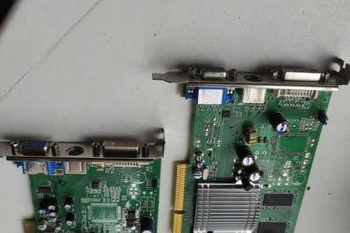 Видеокарта AGP 128 MB radeon 9250 и 9600