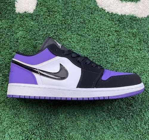 Nike air jordan 1 low purple низкие фиолетовые