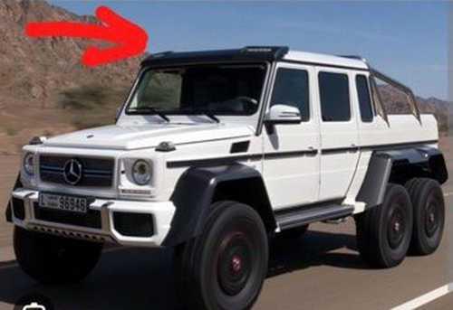 Спойлер передний Mercedes G-Class W463 2018