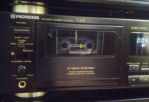 Дека кассетная Pioneer T-838