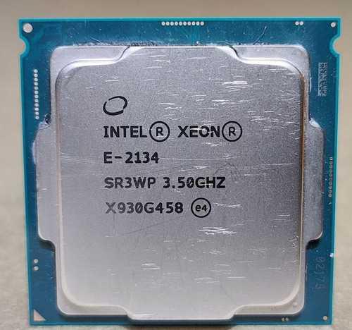 Intel Xeon E-2134(4c/8t 3.5GHz-4.5GHz 71W)