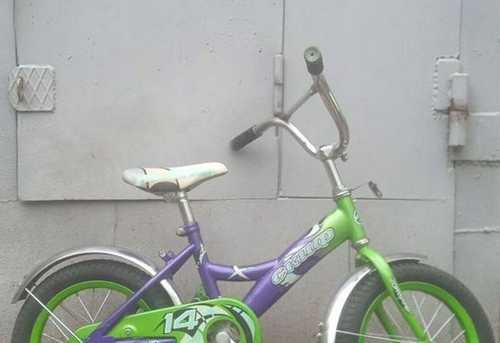 Детский велосипед бу на 14 дюймов