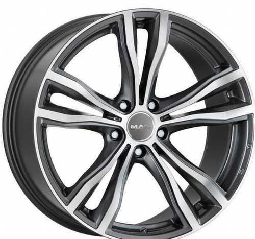 R21 5x120 11,5J ET38 D74,1 MAK X-Mode Gunmetal Mirror Face