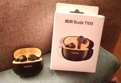 Беспроводные наушники realme buds t100