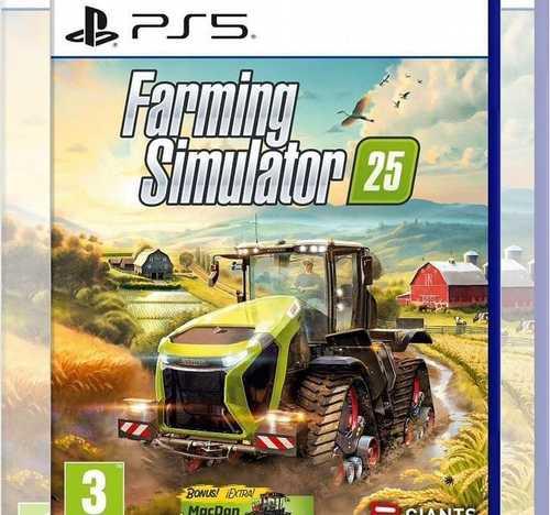 Farming Simulator 25 (PS5, русские субтитры Б/У)