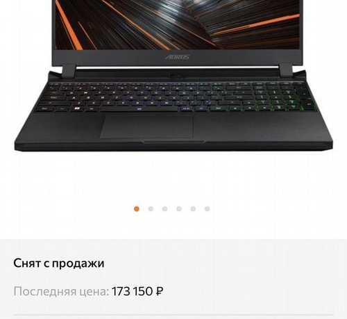 Ноутбук Gigabyte aorus 5 SE4-73RU513UD