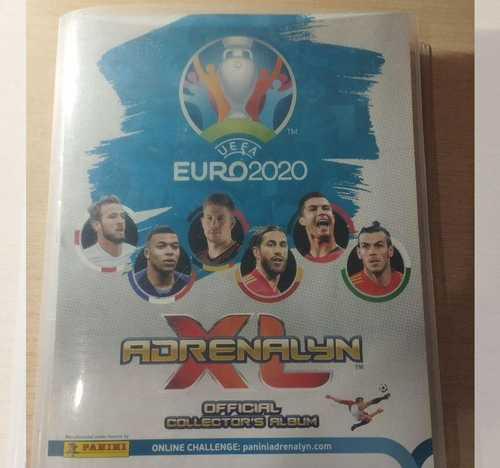 Альбом карточек Евро 2020 panini вся коллекция