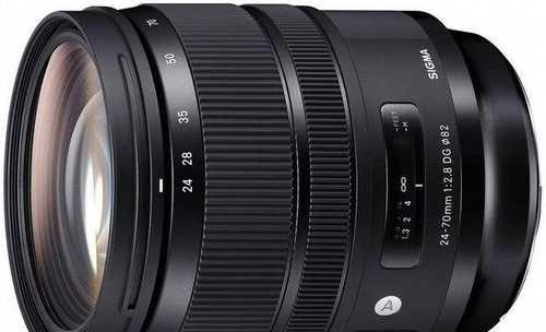 Sigma AF24-70mm f/2.8 DG OS HSM Art Canon EF Новый