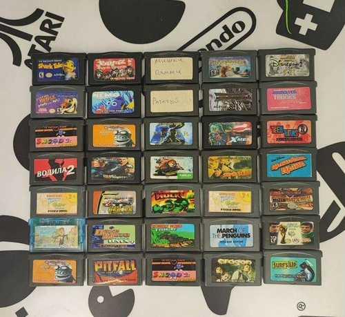 Картриджи Game Boy Б/У