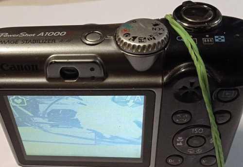 Фотоаппарат Canon A1000 IS бу Сломан крепеж корпус