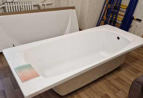 Ванна акриловая pragmatika 173-155x75+каркас+экран