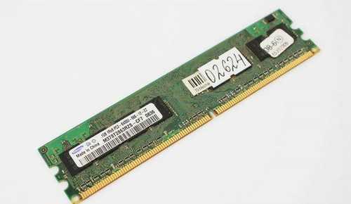 Оперативная память DDR2 1 GB 800 MHz Samsung