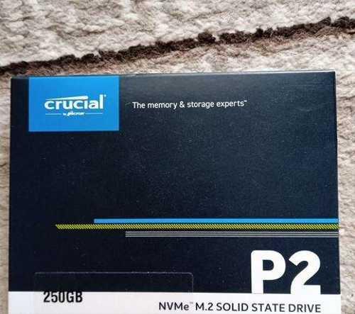 Накопитель SSD M.2 Crucial 250GB P2