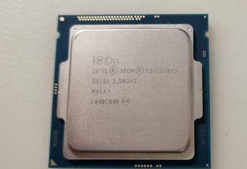 Xeon e3 1270 v3 (8 ядер 1150 сокет 3.9ghz)