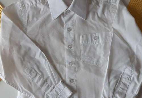 Рубашка белая 5- 6 лет