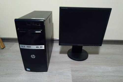 Фирменный компьютер HP 500B MT с монитором