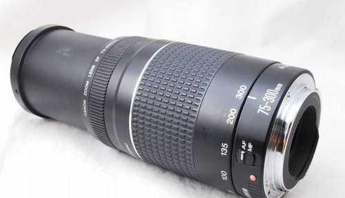 Объектив Canon EF 75-300mm f/4-5.6 III новый