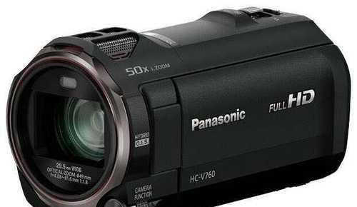 Видеокамера panasonic hc v760