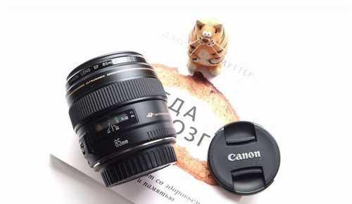 Объектив Canon EF 85mm f1.8 USM (006)