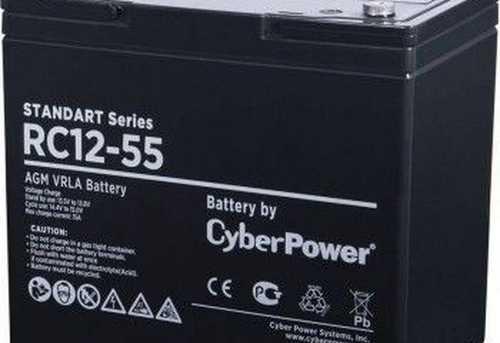 CyberPower Аккумуляторная батарея RC 12-55 12V/55A