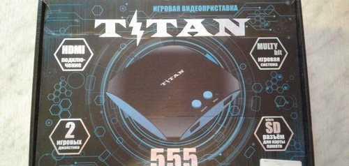 Игровая приставка Titan 555 Sega + Dendy