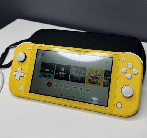 Nintendo Switch Lite прошитая чипом