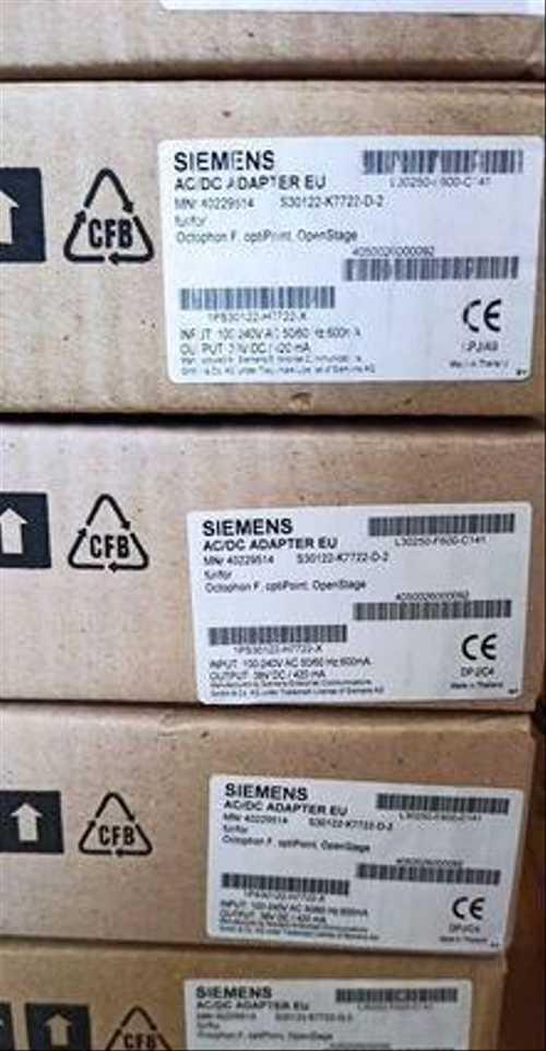 Новый Блок питания Siemens (L30250-F600-C141) 38V