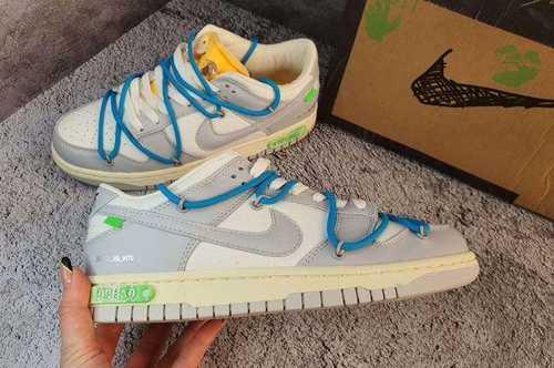 Кроссовки Nike Dunk Low Off - White. Р40-45