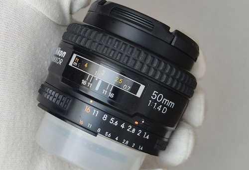 Nikon 50mm f/1.4D AF Nikkor Никон 50мм