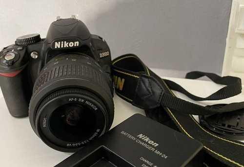 Зеркальный фотоаппарат Nikon d3100 kit 18-55 vr