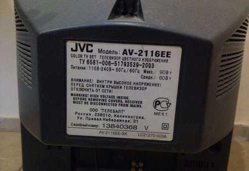 Телевизор бу JVC модель av2116ee