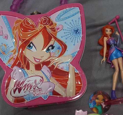 Winx винкс фигурка шкатулка Блум