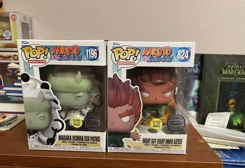 Funko pop Might Guy & Madara