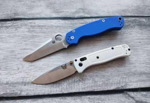 Комплект складных ножей Spyderco Tanto и Benchmade