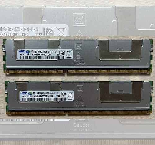 Оперативная память Samsung DDR3 10600R 8GB